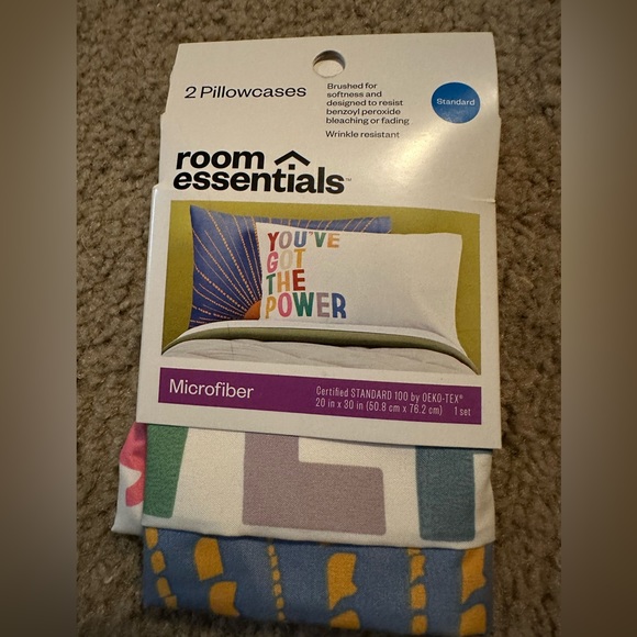 Room Essentials | Bedding | Room Essentials Pillow Cases Brand New In ...